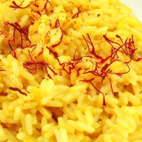 Weight Watchers Saffron Rice - Nesting Lane Recipes