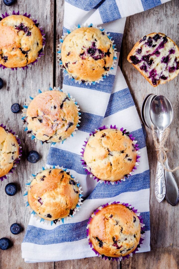 Weight Watchers Best Blueberry Muffins - Nesting Lane