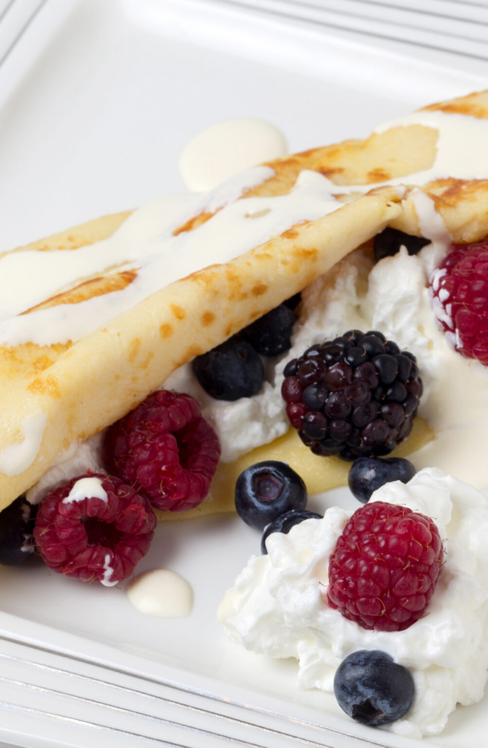 Weight Watchers Mixed Berry Crepe - Nesting Lane Recipes