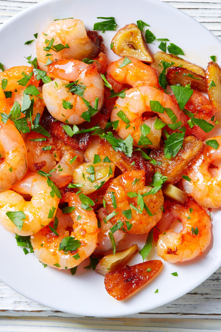 Easy Weight Watchers Shrimp Tapas - Nesting Lane