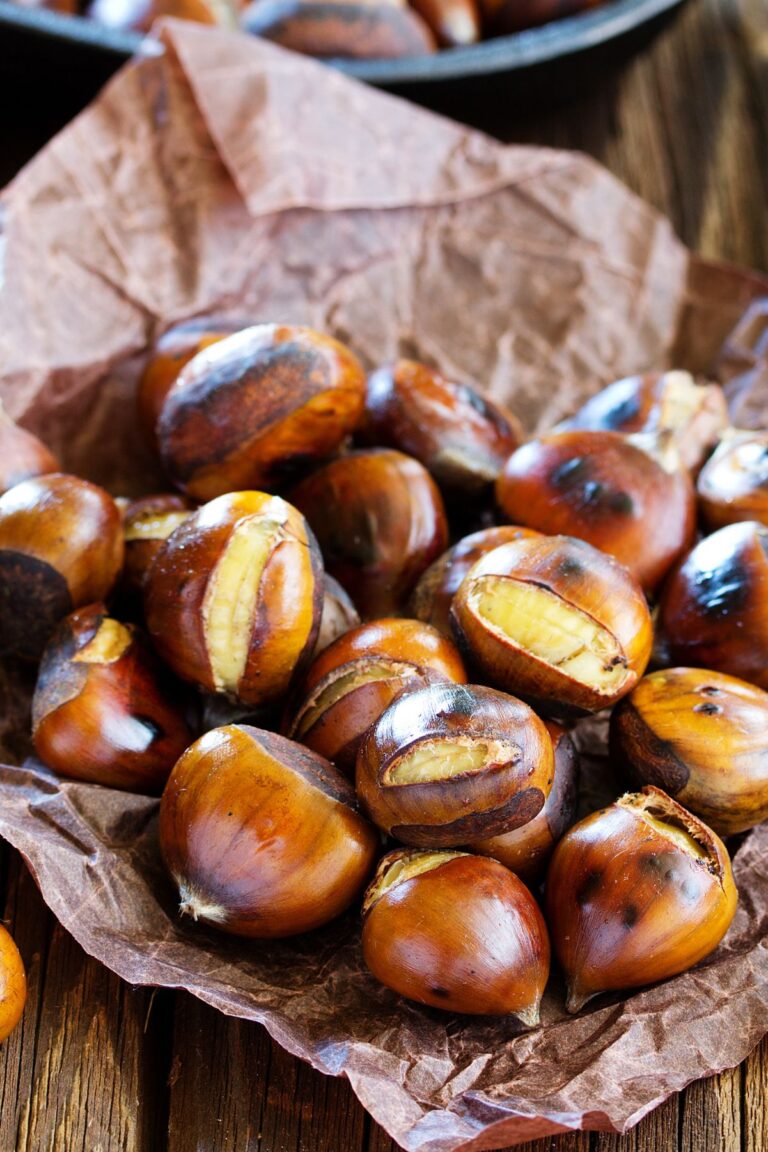 Weight Watchers Roasted Chestnuts (Air Fryer) - Nesting Lane