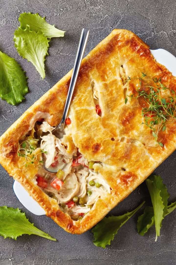 Homemade Weight Watchers Chicken Pot Pie - Nesting Lane