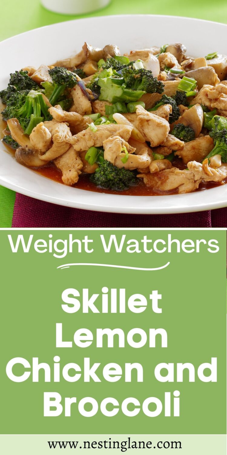 Skillet Lemon Chicken and Broccoli (Weight Watchers)