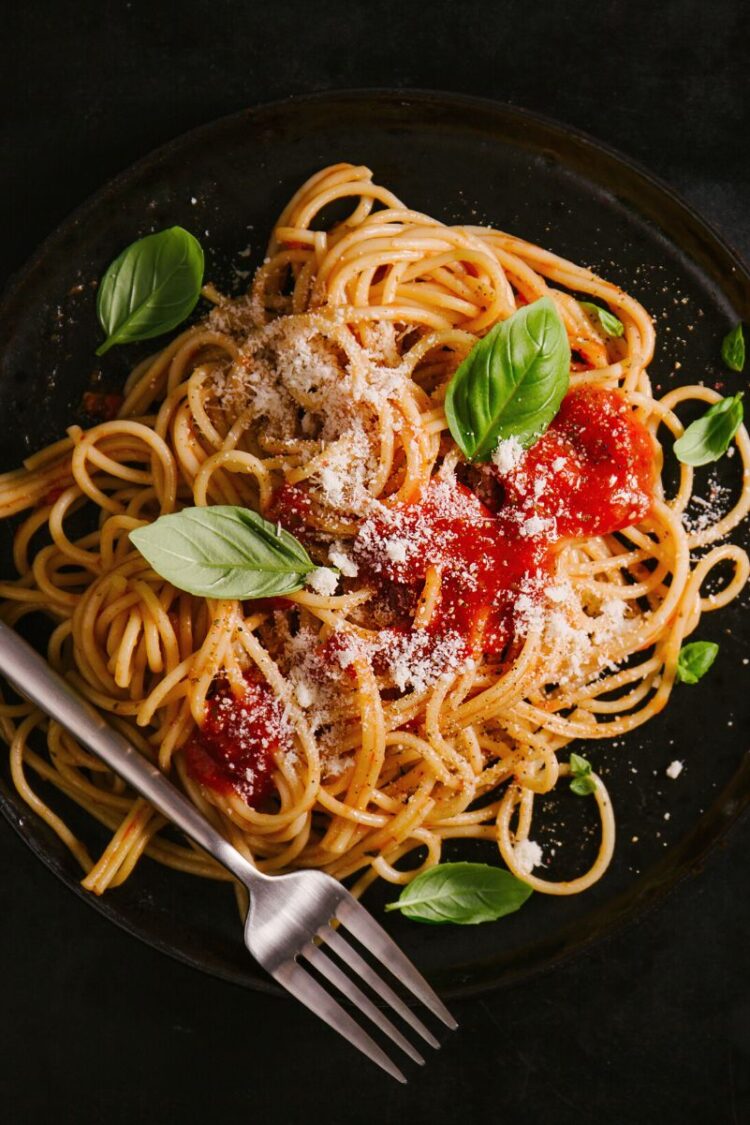 Weight Watchers Spaghetti Pomodoro - Nesting Lane
