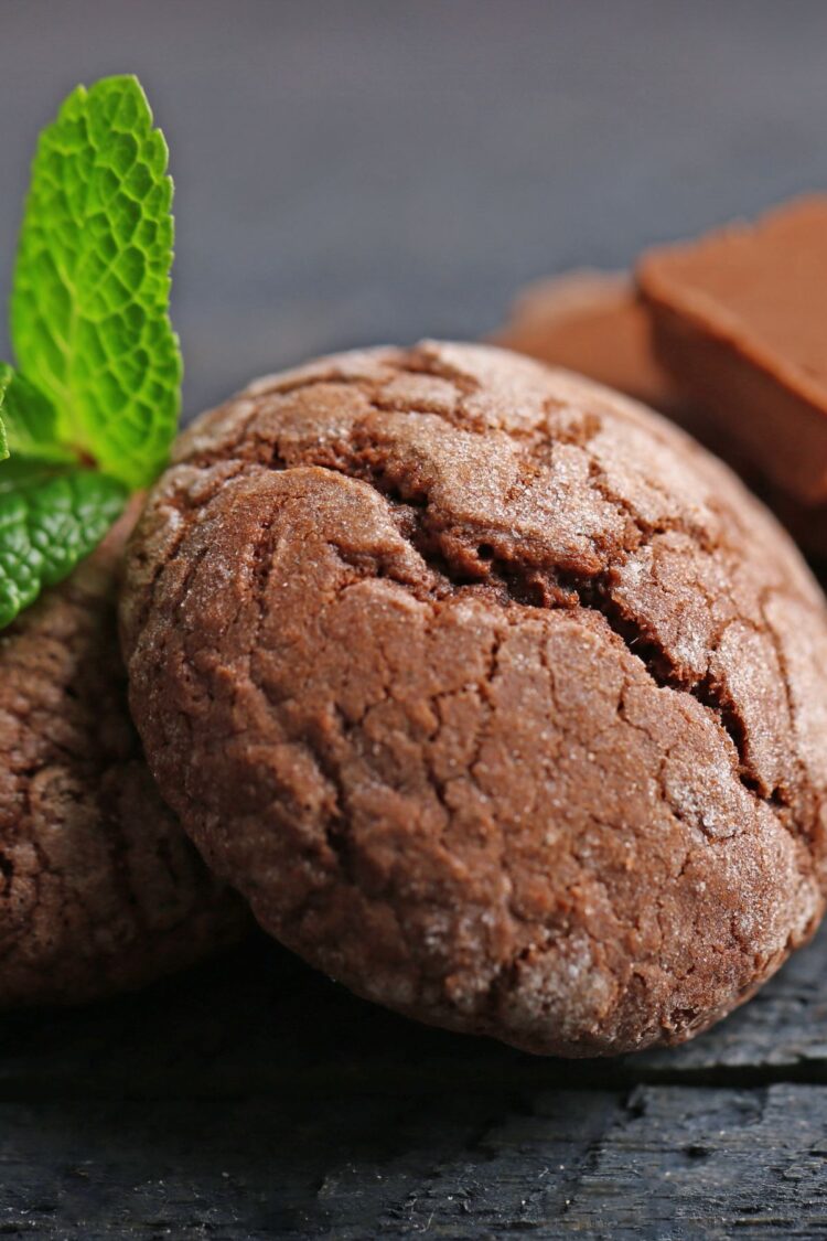 Easy Chocolate Fudge Cookies (Weight Watchers) - Nesting Lane