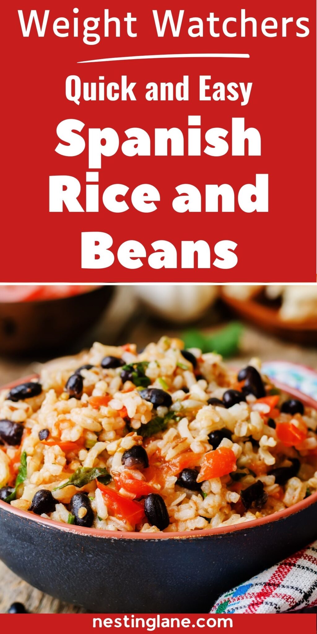 Weight Watchers Spanish Rice and Beans (Quick and Easy)