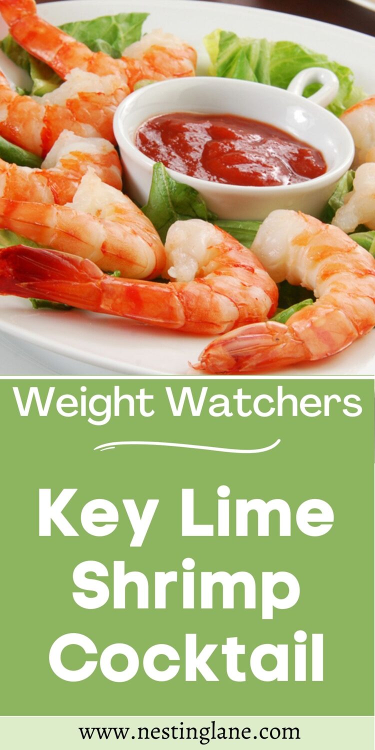 Sweet and Tangy Key Lime Shrimp Cocktail (Weight Watchers)