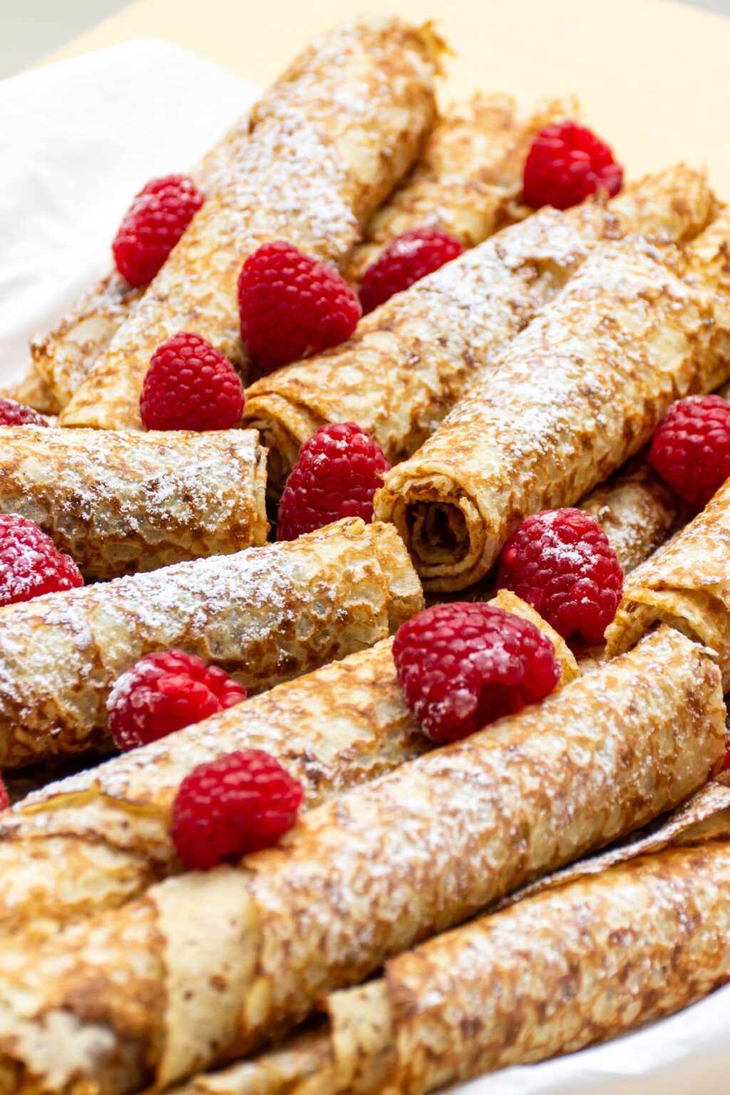Weight Watchers Healthier Raspberry Crepes - Nesting Lane