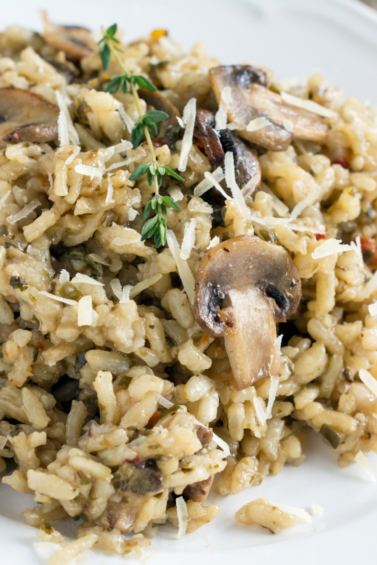 Best Weight Watchers Mushroom Risotto - Nesting Lane