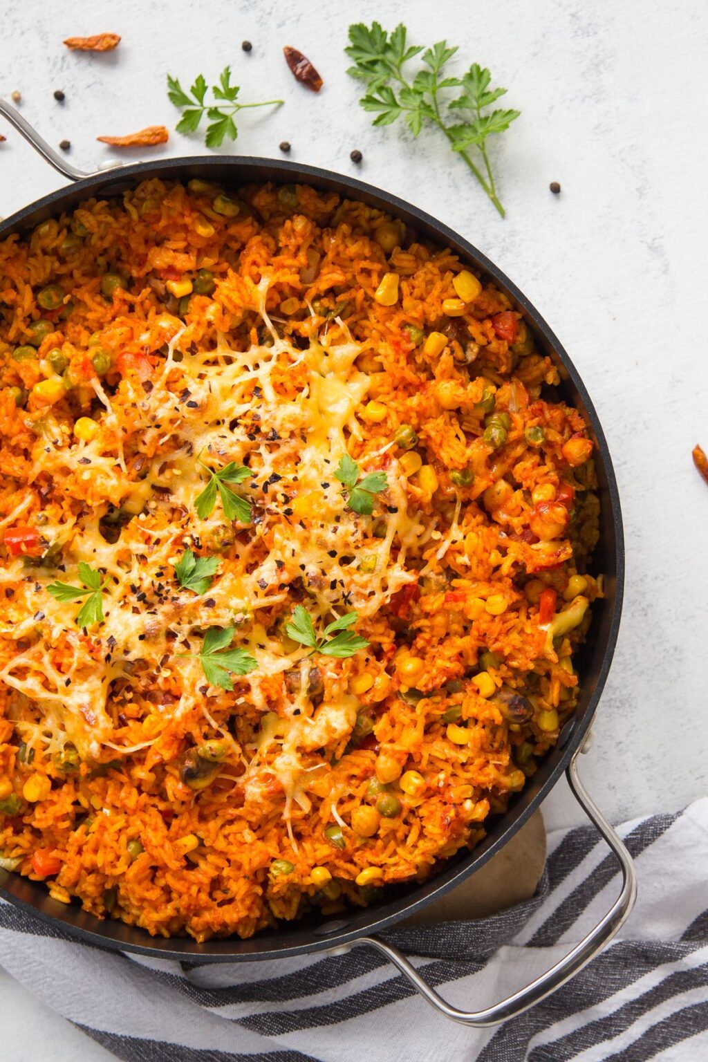 Weight Watchers Mexican Brown Rice Casserole - Nesting Lane