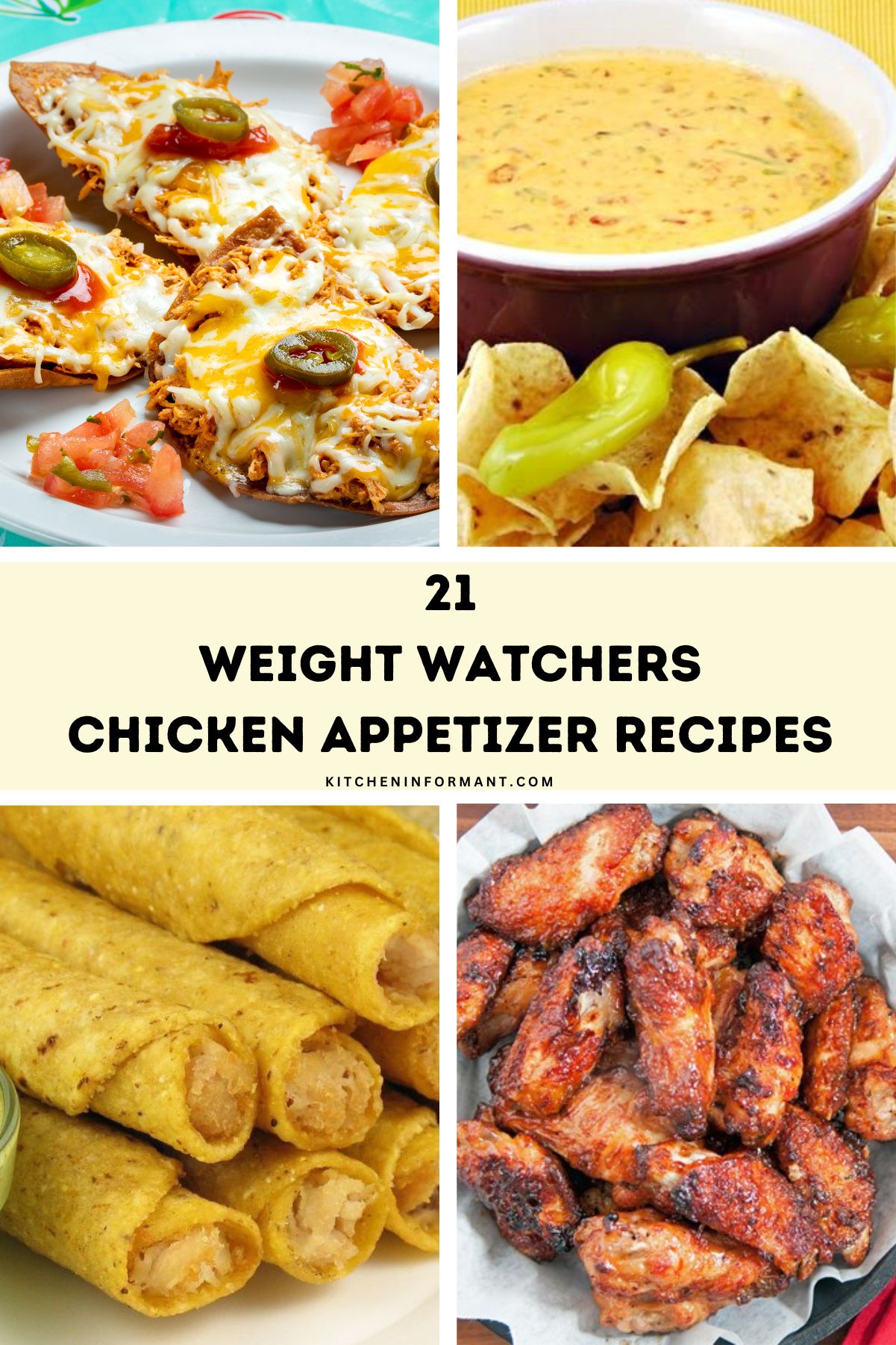 21 Weight Watchers Chicken Appetizer Recipes - Nesting Lane