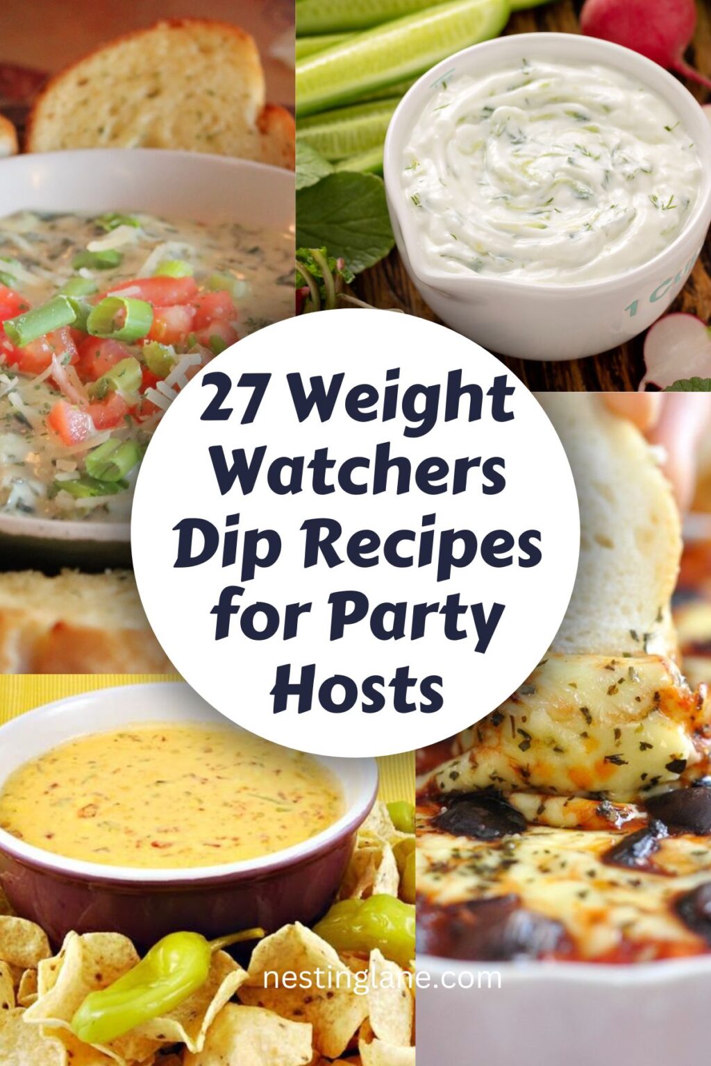 Delicious Dips for Party Hosts (WW Friendly) - Nesting Lane