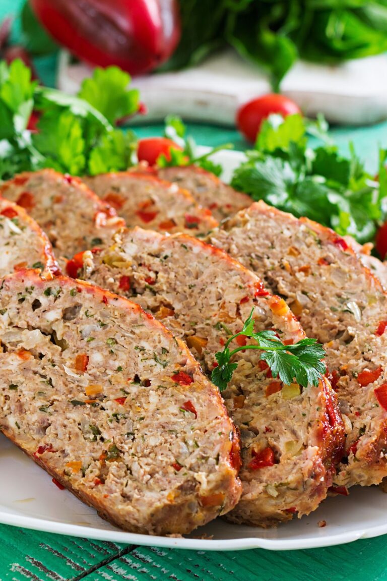 WW Green Pepper and Onion Turkey Meatloaf - Nesting Lane