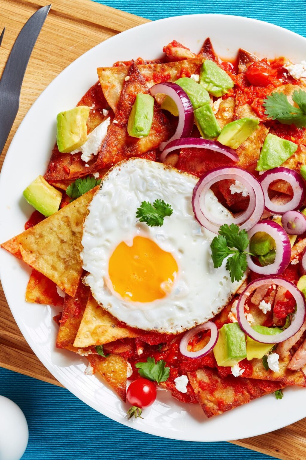 Weight Watchers Mexican Chilaquiles Breakfast Recipe - Nesting Lane