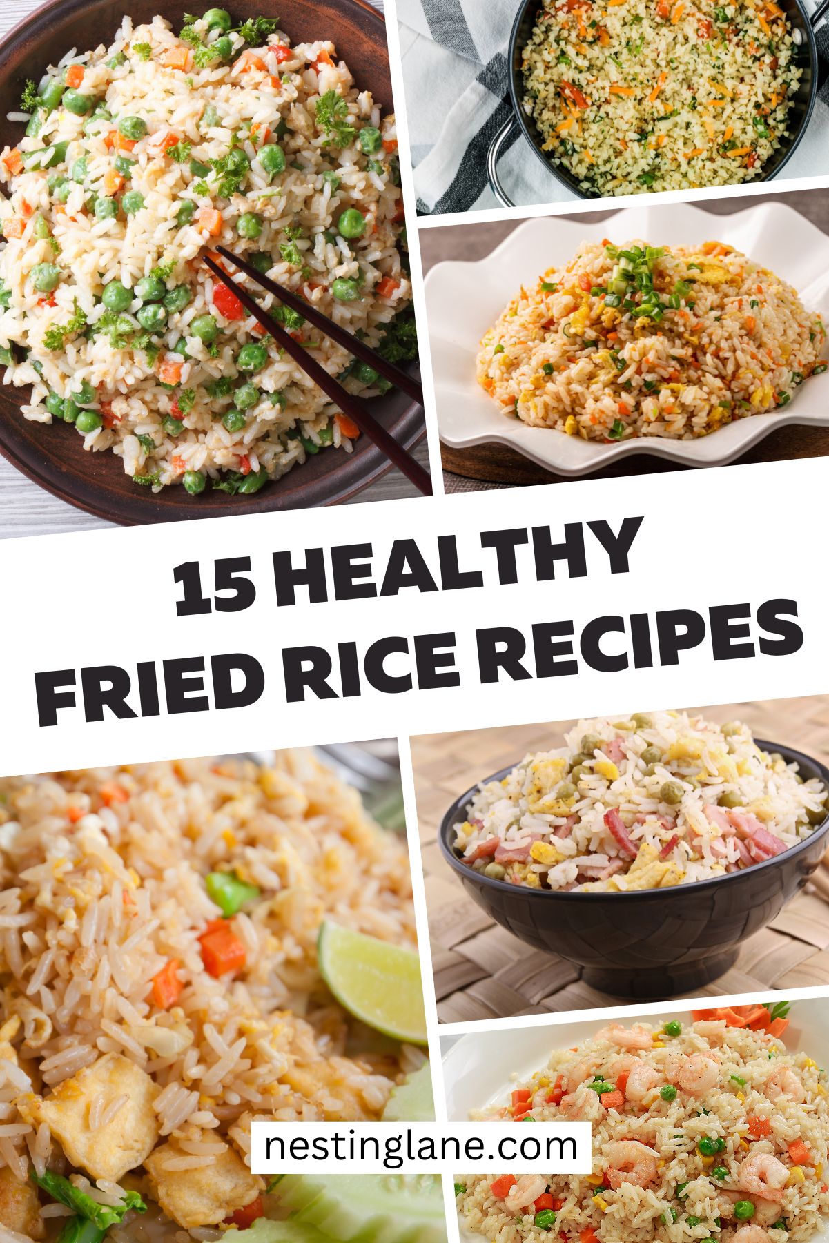 15 Healthy Fried Rice Recipes - Nesting Lane