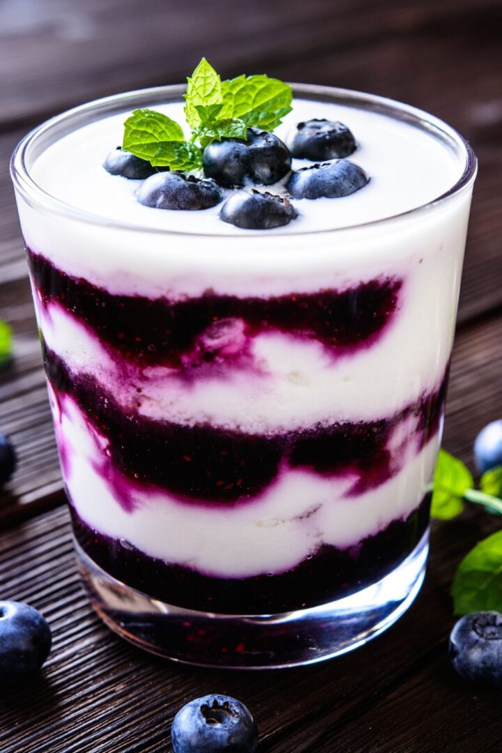 Blueberry Bliss Yogurt Dessert - Nesting Lane