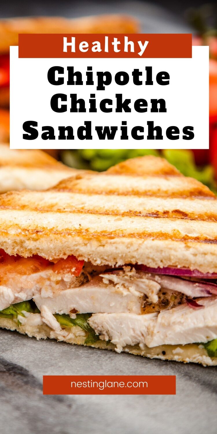 Healthy Chipotle Chicken Sandwiches for a Quick and Easy Meal
