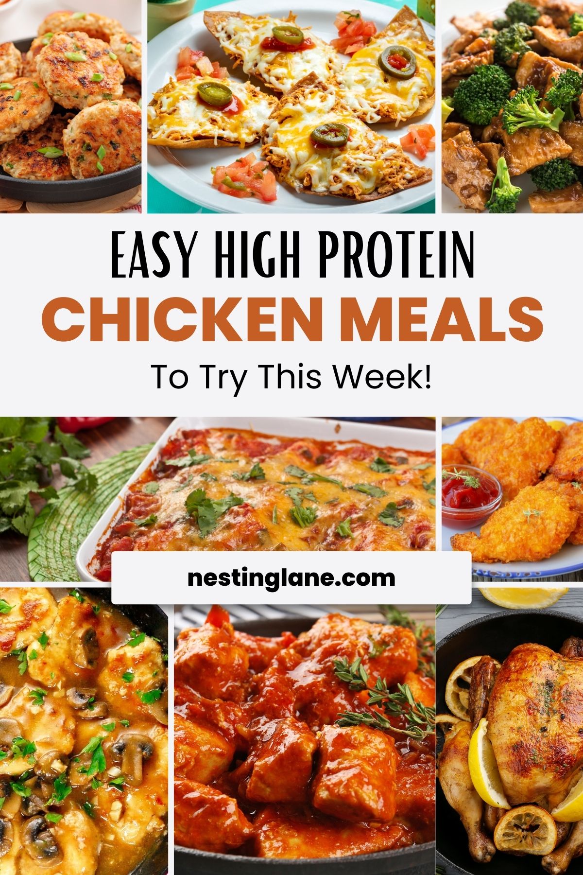 Easy High Protein Chicken Meals to Try This Week - Nesting Lane