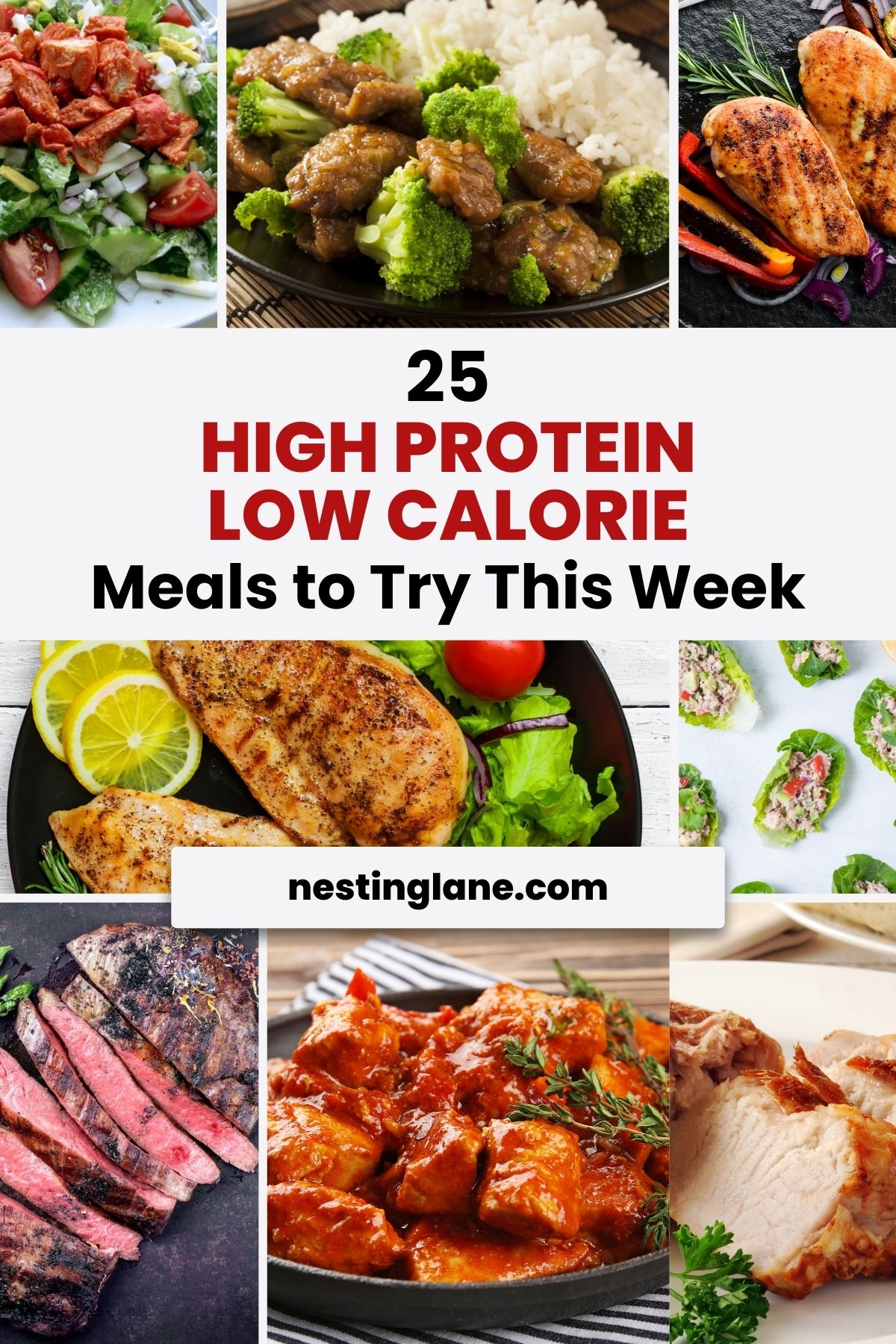 High Protein Low Calorie Meals to Try This Week - Nesting Lane